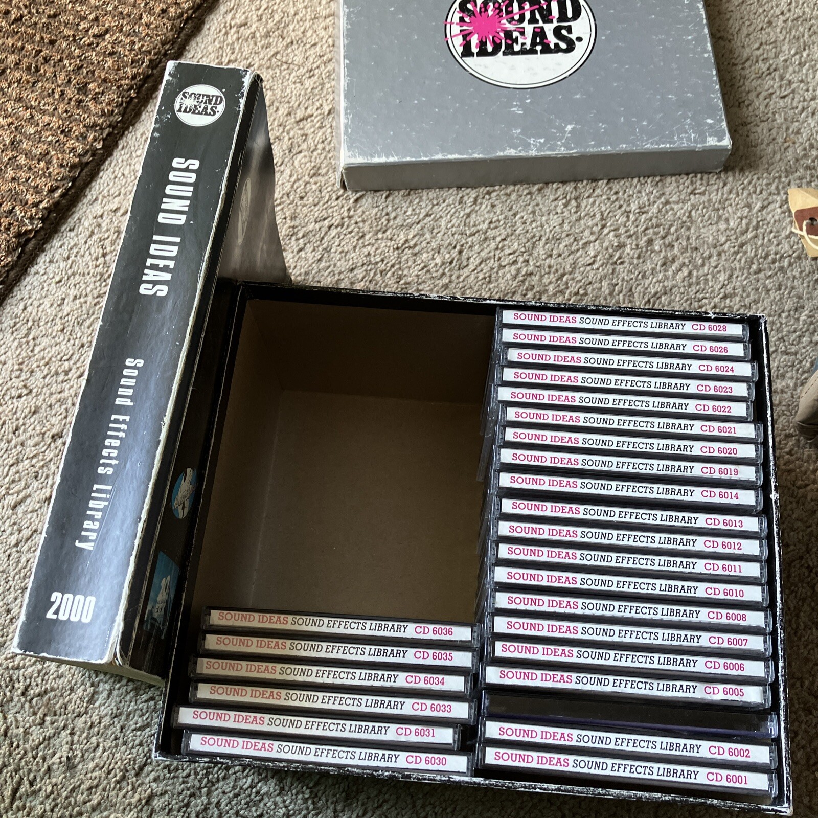 SOUND IDEAS Sound Effects Library 2000 Series 26 CDs Book Lucasfilm SFX