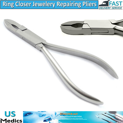 Surgical Ring Closer Plier Body Piercing Art Ring Closing Captive Bead ...