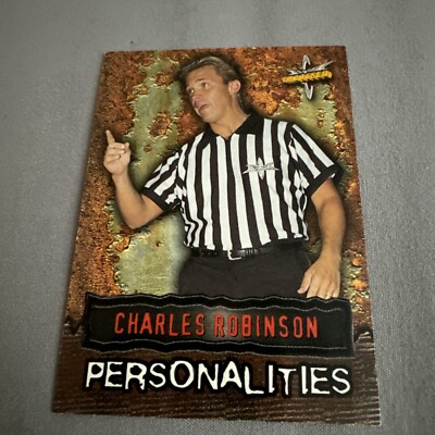 1999 Topps WCW Embossed Charles Robinson #49 | eBay