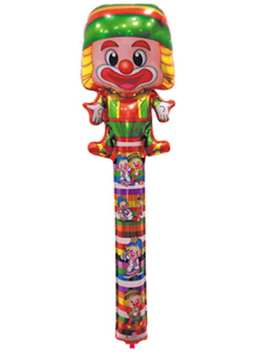 Globo de Plástico Payaso Helio Globo Balón Cumpleaños Niños Verde | eBay