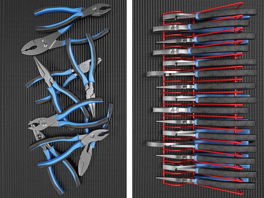 Pliers Rack Tool Drawer Storage Organizer Holder Metal Craftsman ...