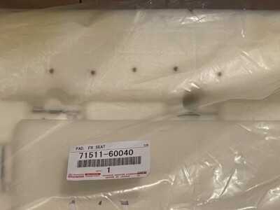 Toyota Front Seat Cushion Pad RH Separate Type | 7151160040 | Genuine OEM