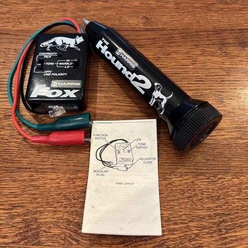 Harris/Triplett Fox & Hound 2 Premium Tone and Probe Wire Tracing Kit ...