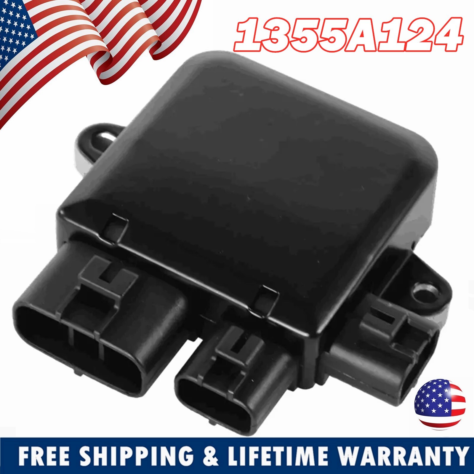 Cooling Fan Unit Module Fit For Mitsubishi Lancer Outlander Mazda 6 ...