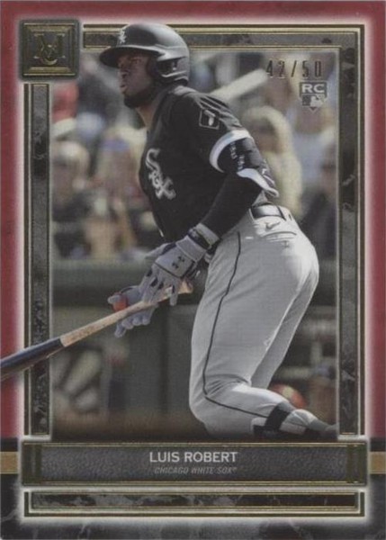 2020 Topps Museum Collection - Ruby #53 Luis Robert /50 (RC) for sale ...