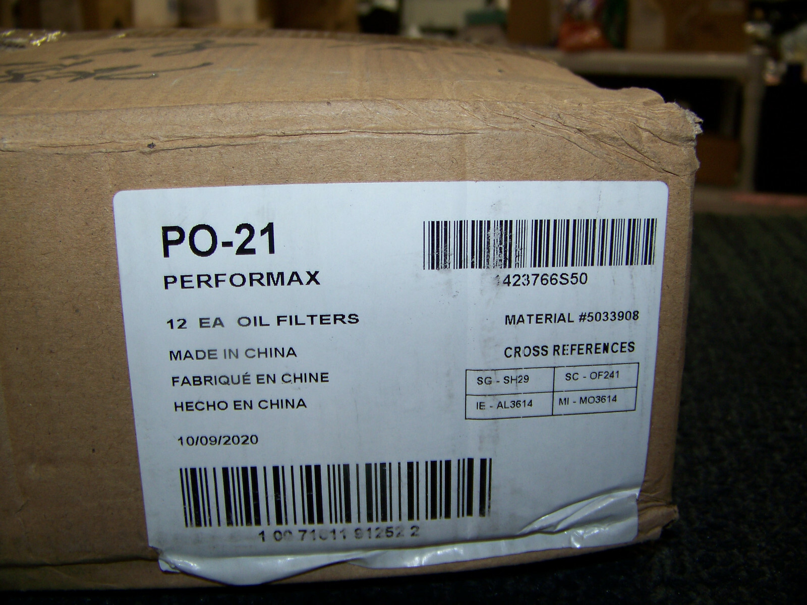 Performax Screw On Oil Filter Lot of 12 PO-21 New | eBay