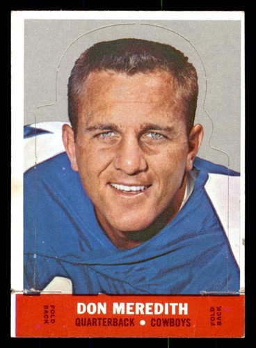 1968 Topps Stand Ups Football #16 Don Meredith EX *d3 | eBay