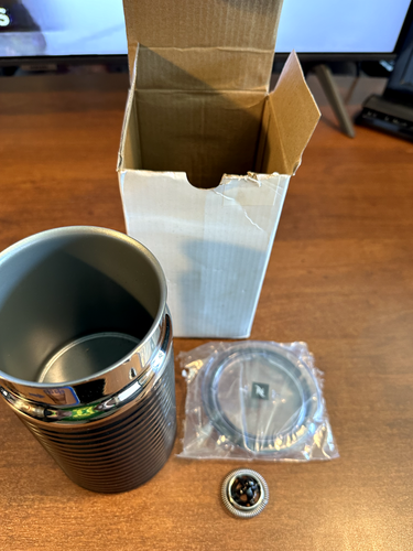 Nespresso Aeroccino 3 Refresh Milk Frother Can Only Black 93268 120V ...