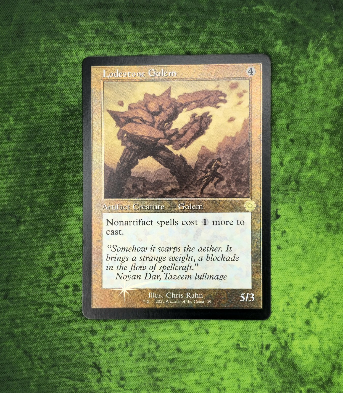 Lodestone Golem The Brothers' War: Retro Frame Artifacts Foil for sale ...