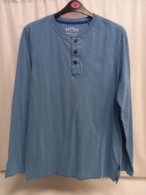 ️ Fat Face Blue Tall Long Sleeved Top Size Medium Mens Bnwot | eBay UK