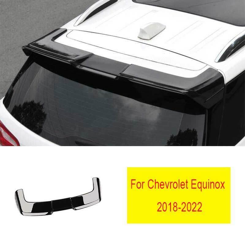 Fit For Chevrolet Equinox 2018-22 Gloss Black Roof Spoiler Tail Lip ...