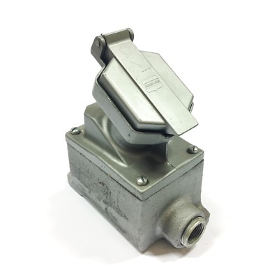 ENRC21201-M3 Crouse-Hinds Explosion Proof Straight Blade Receptacle ...