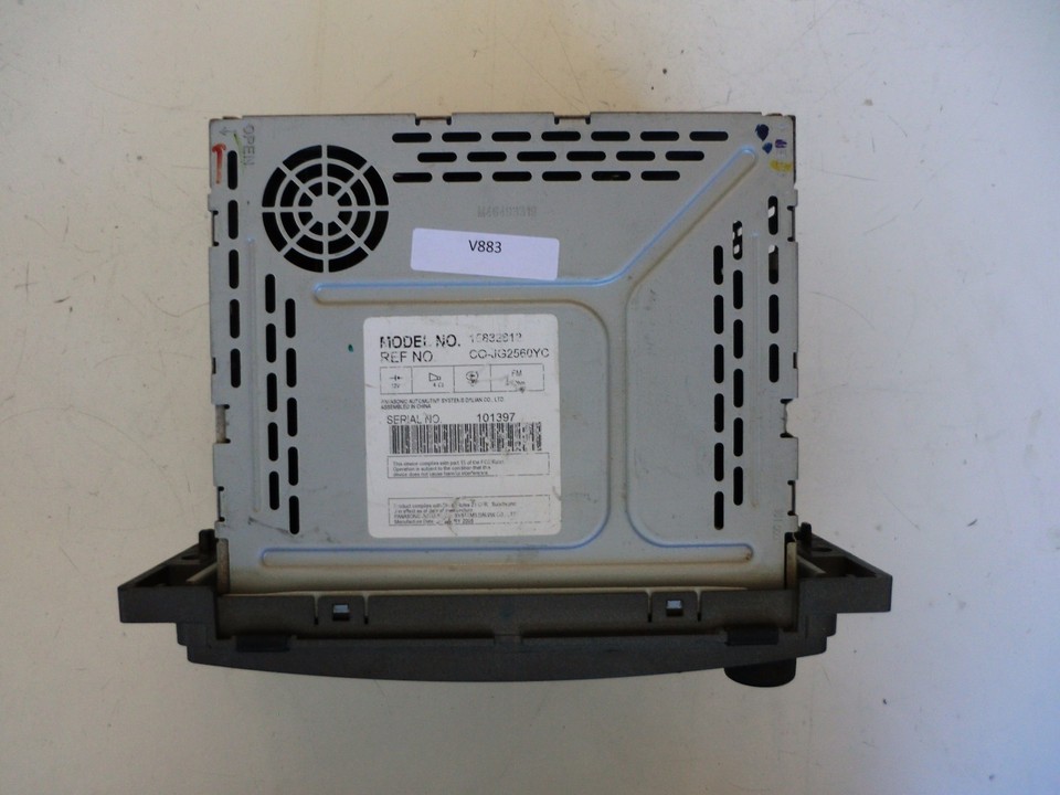 15832812 | GM OEM MP3 AUX CD AM FM RADIO STEREO CONTROL MODULE UNIT | eBay