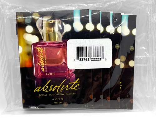 Avon ABSOLUTE Parfum - 5 Sample Perfume Vials .02oz in Each - New ...