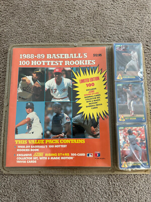 1 FACTORY SEALED 1988/89 SCORE BASEBALLS 100 HOTTEST ROOKIES 100 CARD ...