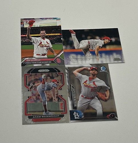 Adam Wainwright Cardinals 200 Career Wins By Topps NOW + (3) Bonus (4 ...