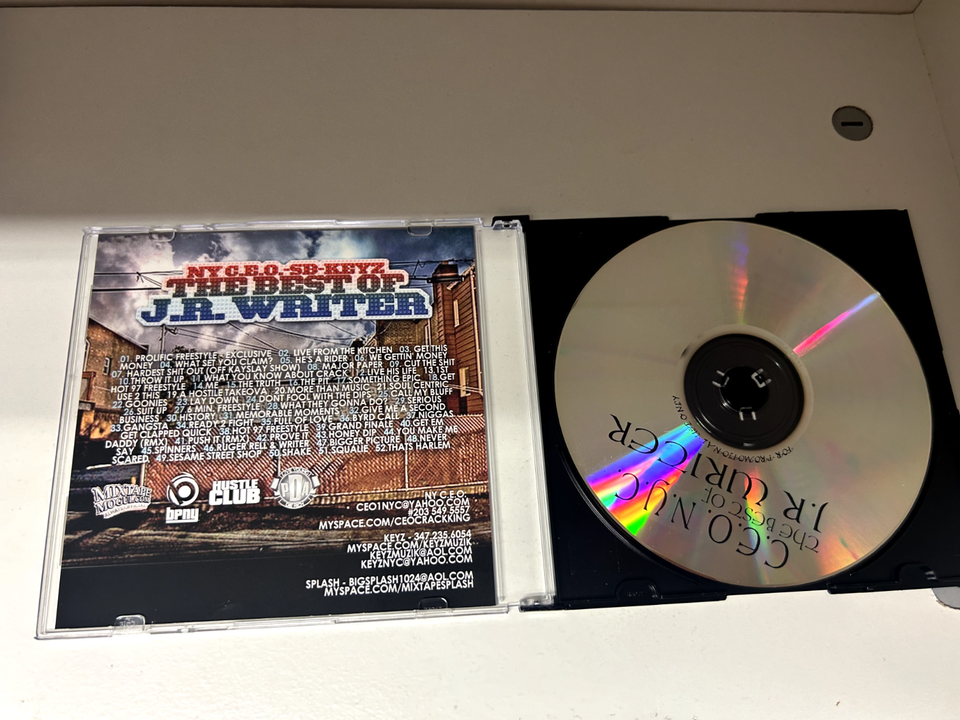 DJ KEYZ THE BEST OF J.R. WRITER DIPSET MIXTAPE MIX CD CAMRON JUELZ ...