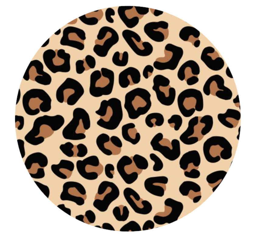 Leopard Print Edible Icing Sheet & Cake Wrap | Safari Animal Pattern ...