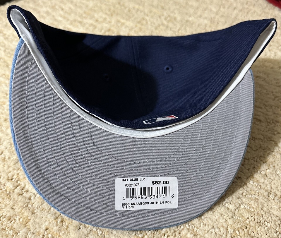 NWT New Era MLB Anaheim Angels Alternate 40th Season Throwback Cap Hat ...