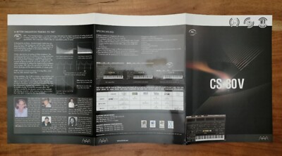 CS-80V software brochure - Mint | eBay