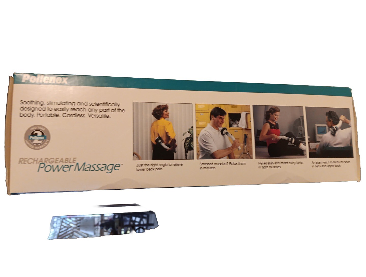 Pollenex Power Massager WM-10 High Intensity 2 Speed Wand Body Massage ...