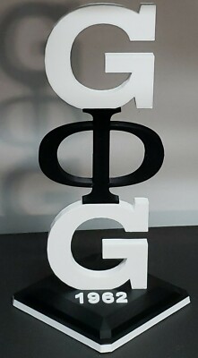 Groove Phi Groove Social Fellowship Inc. Desktop Tower Display | eBay