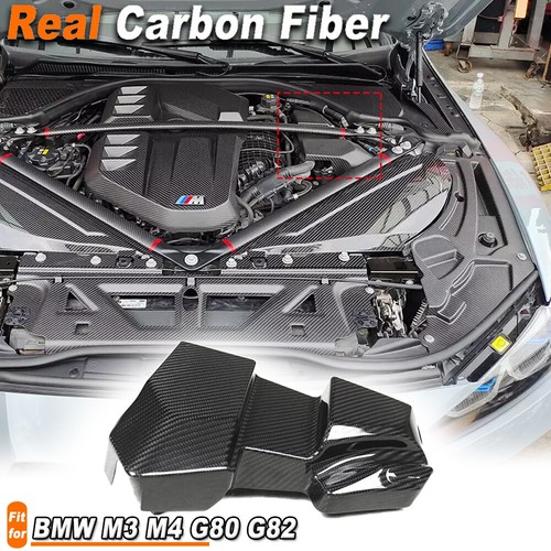 Dry Carbon Fiber ECU Engine Battery Cover For BMW G87 M2 G80 G81 M3 G82 ...