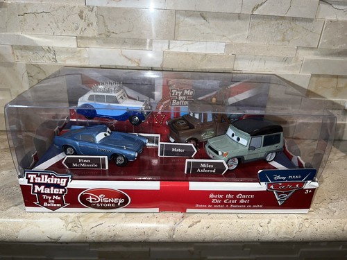 Disney Store Pixar Cars 2 Save The Queen Talking Mater 1:43 Die Cast ...