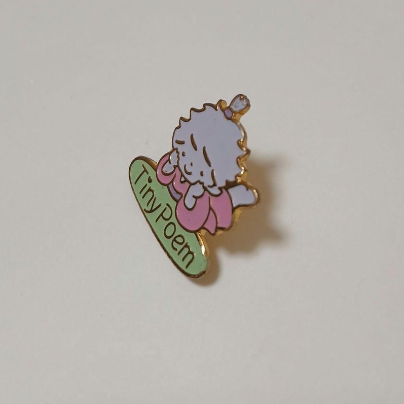 Sanrio Retro Tiny Poem Pins Pin Badge Batch Wind Child Satchan | eBay