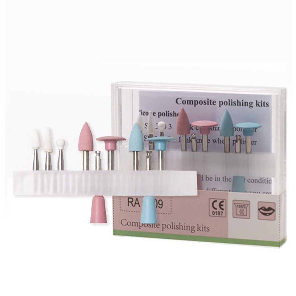 Dental Polishing Kit Light cured Resin Composite Low-speed Handpiece RA ...