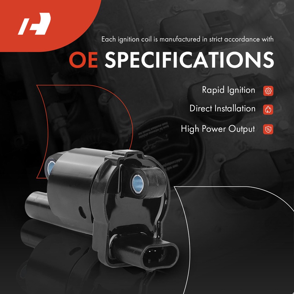 A-Premium 8x Round Ignition Coil for for Chevy Silverado 1500 LD ...