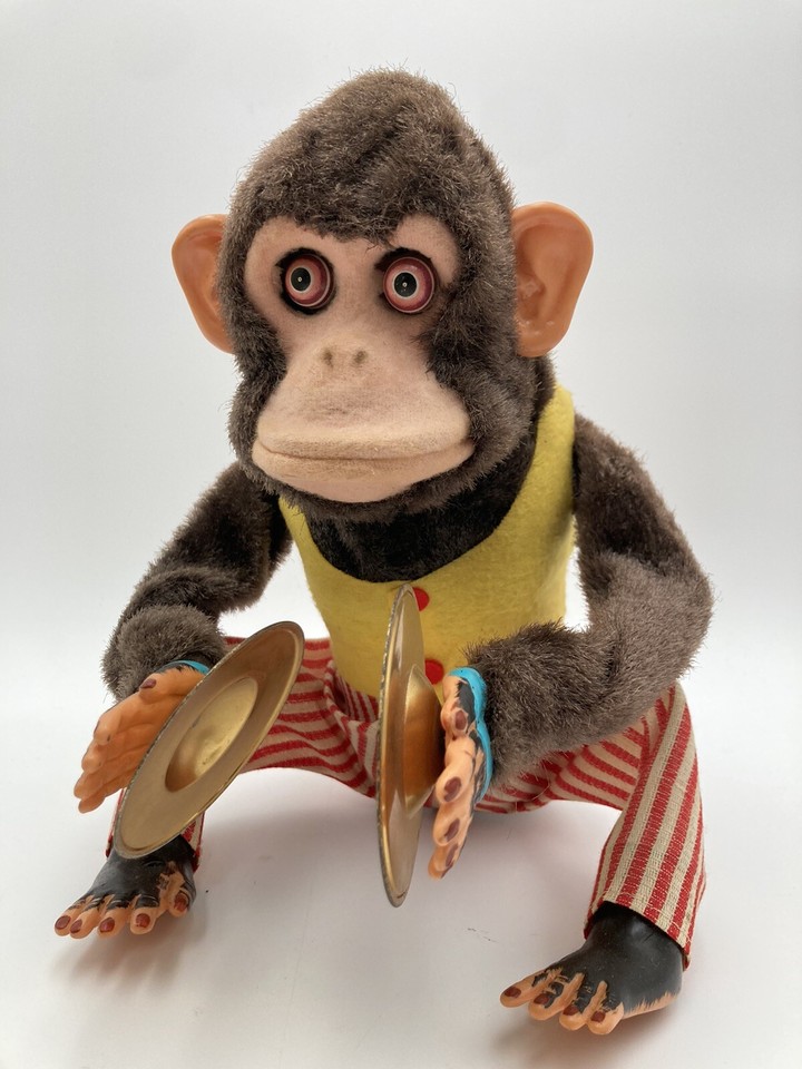 Vintage Daishin Musical Jolly Chimp Toy Story Monkey Kept In Original ...