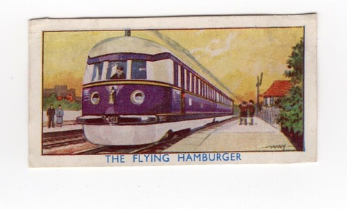 Famous Trains & Engines 1932. The Flying Hamburger, Germany | eBay
