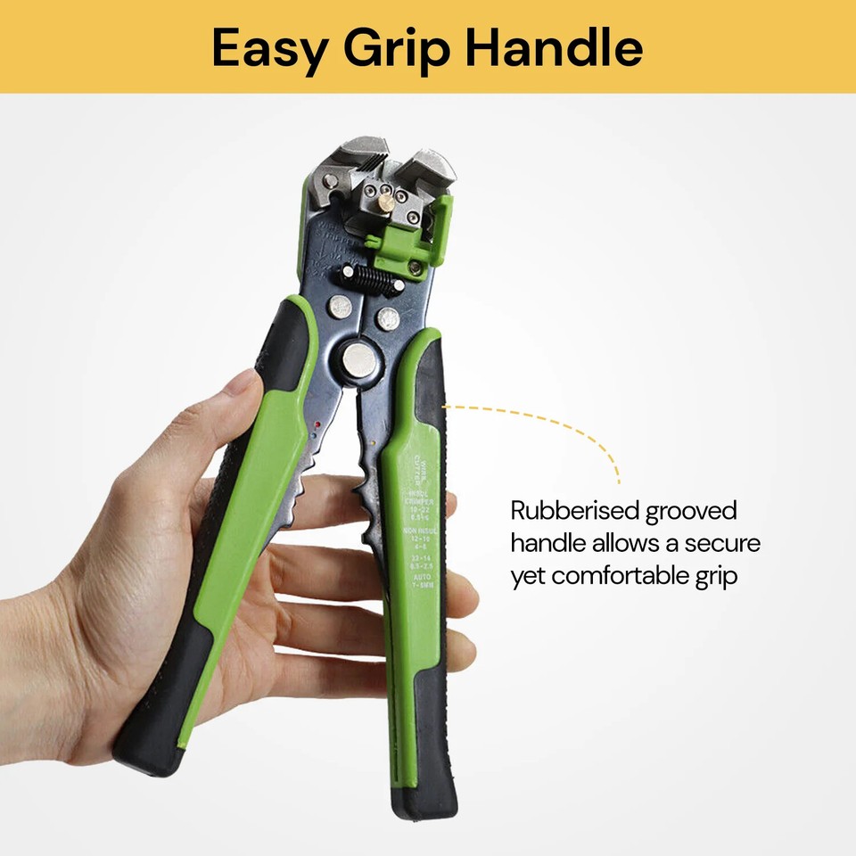 Automatic Electrical Wire Stripper Cutter Pliers Cable Crimper Terminal ...
