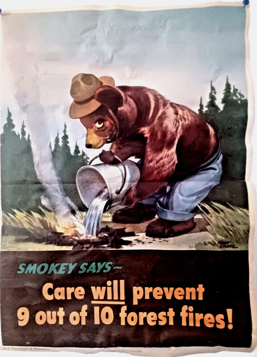 Smokey The Bear Poster