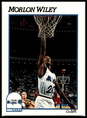 Morlon Wiley #410 1991 NBA Hoops Magic B0141A | eBay Australia