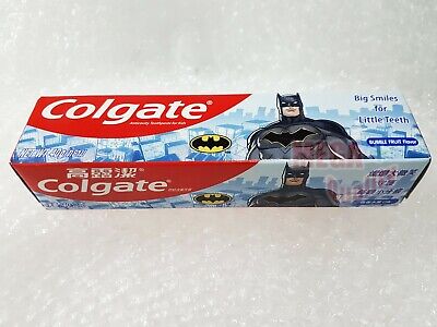 Colgate Junior Bubble Fruit Kids Toothpaste Marvel Bat Man Cavity ...
