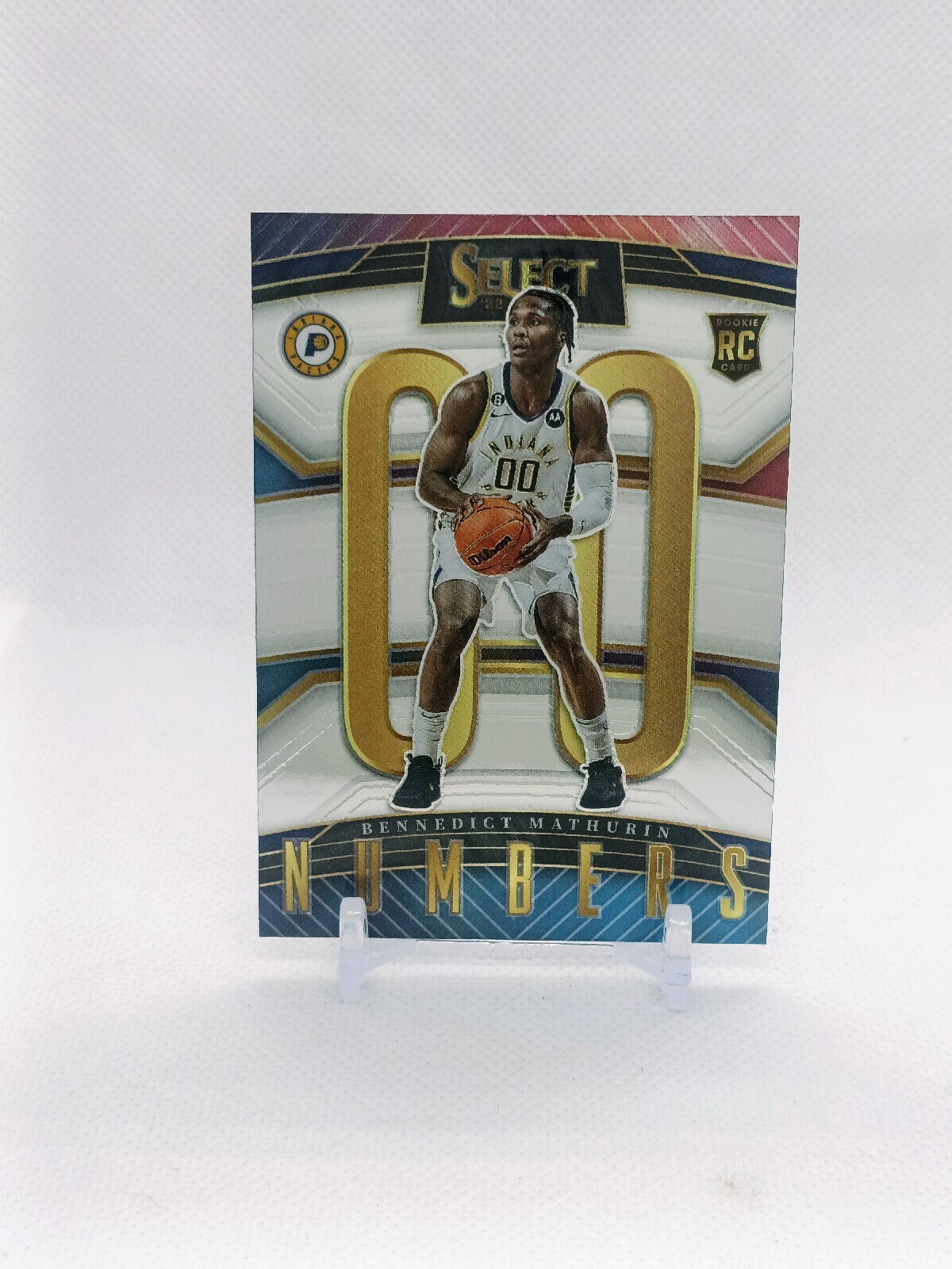 2022-23 Select Basketball Bennedict Mathurin NUMBERS RC Rookie Card #19 ...