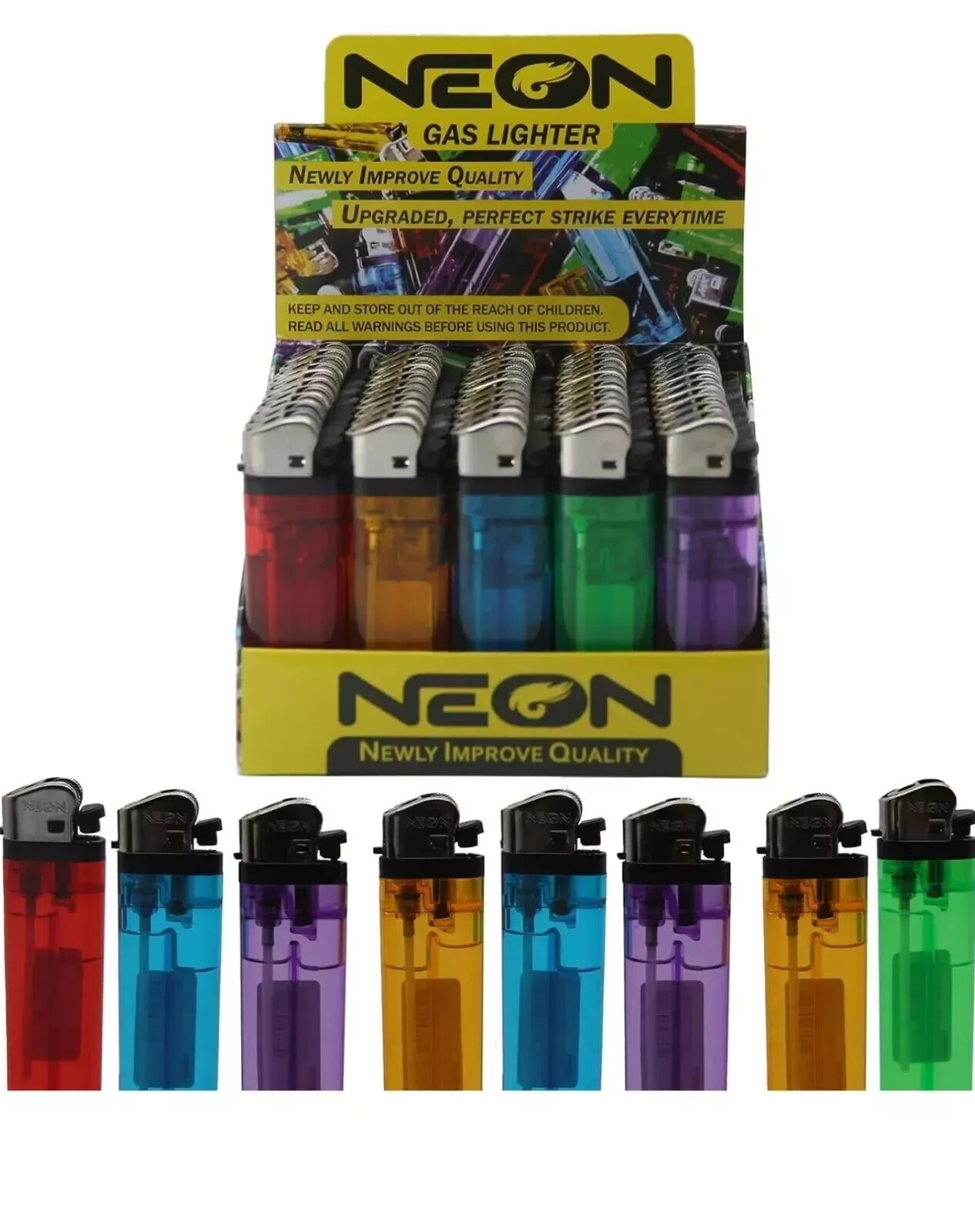 50 Pcs Classic Disposable Cigarette Lighter Wholesale Lot | eBay