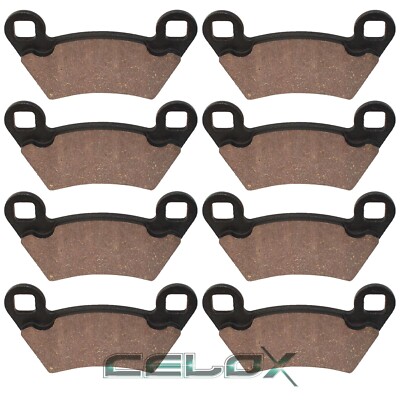 New Front Rear Brake Pads for Polaris Ranger UTV 1910514 1910672 ...