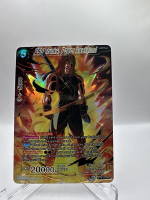 Dragon Ball Super DBS TCG CCG BT16-107 SPR SSG Trunks Power Awakened | eBay