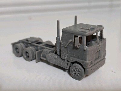 N Scale Mack F700 Cabover Sleeper Twin Undecorated Kit 3d Printed | eBay