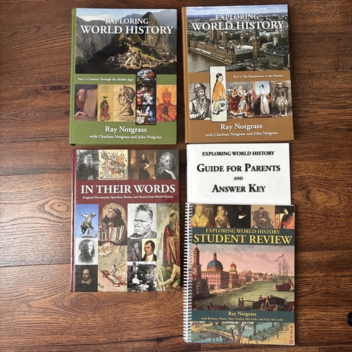 Notgrass Exploring World History, 5 Book Bundle | eBay