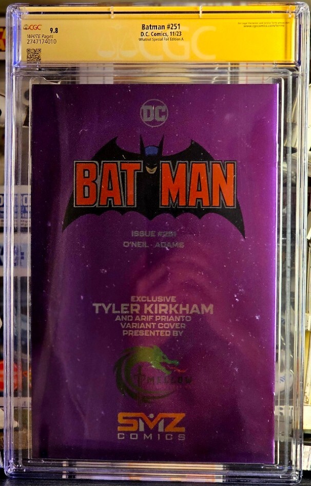 Batman #251 Battle Damage Joker Virgin Foil Tyler Kirkham CGC 9.8 ...