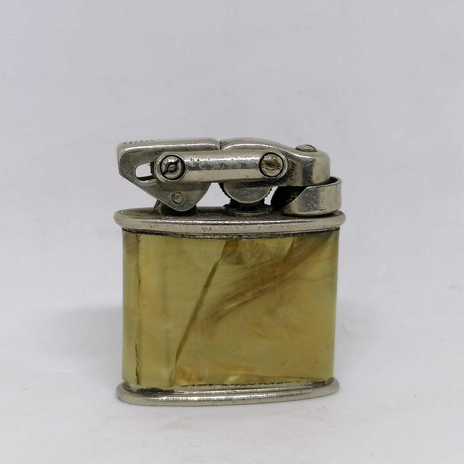 RARE KW Karl Wieden semi-automatic pocket petrol lighter with windguard ...