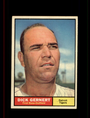 1961 DICK GERNERT TOPPS #284 TIGERS *0882 | eBay