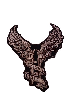Shooter Loaded Wings Back Patch for Biker Vest | eBay