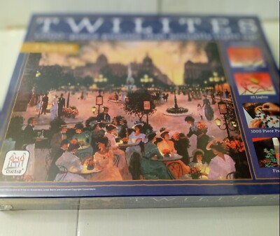 New Twilites A Paris Caffe Light Up Puzzle 1000 Piece Puzzle New Sealed ...