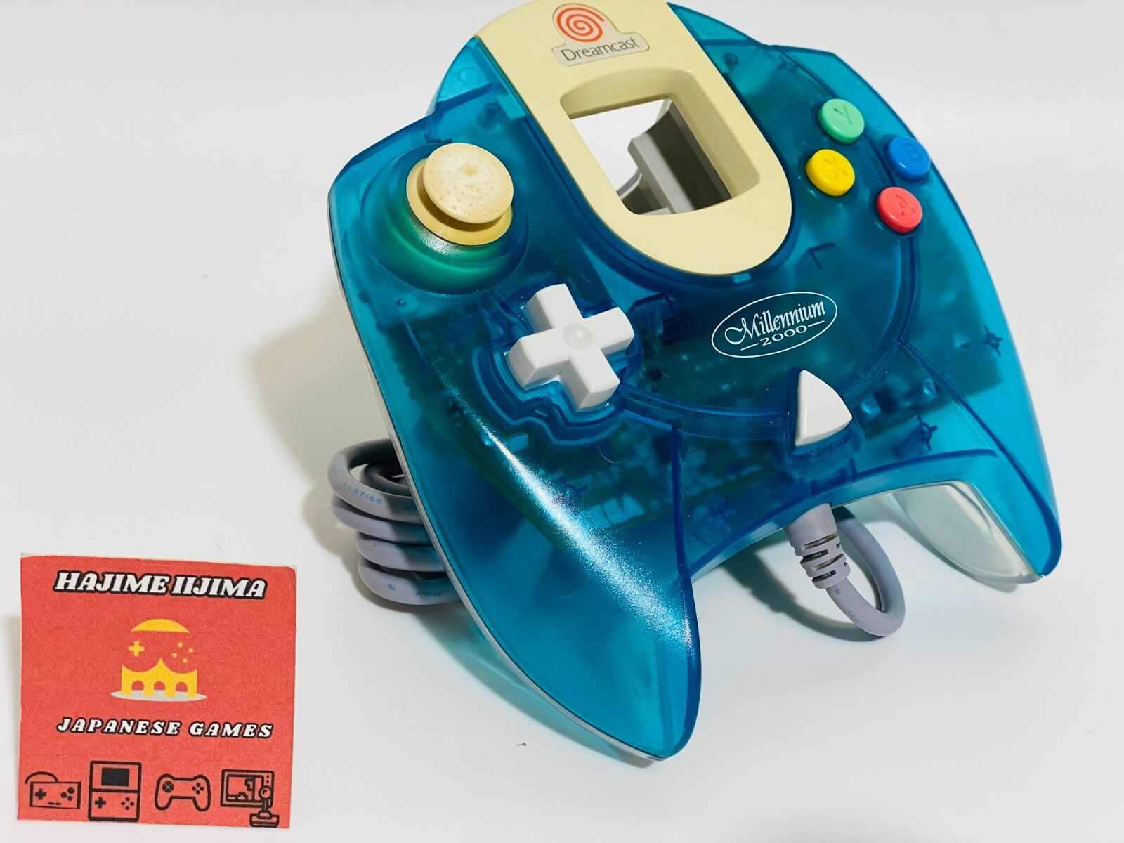 Sega DreamCast Clear Blue Controller Confirmed Operation DC JP Japan ...