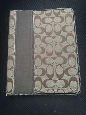 Coach Signature Ipad Case | Brown C | Protective Shell/Skin | Designer